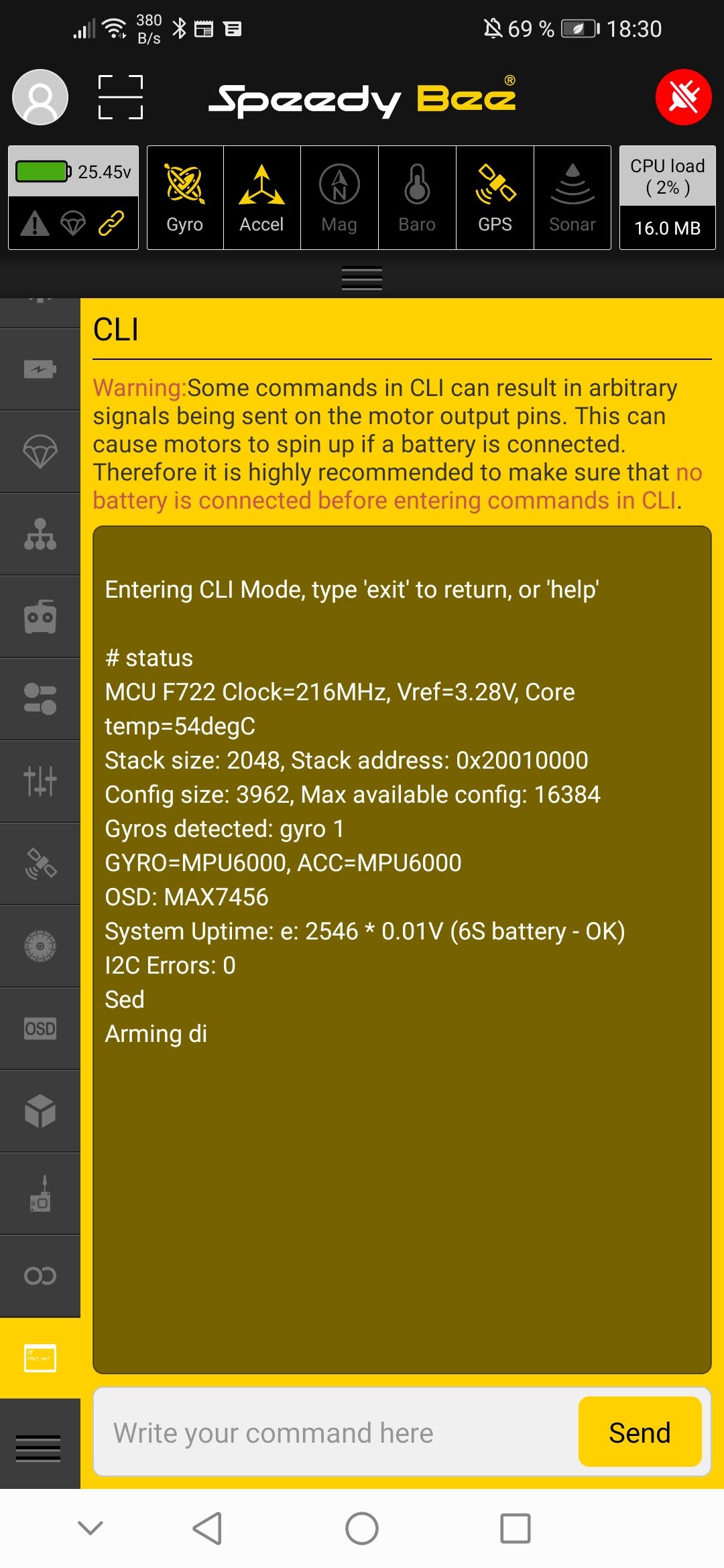 TBS Source ONE V3 6S 7 pouces cinématique – Domotics.fr – Le labo de Fanf