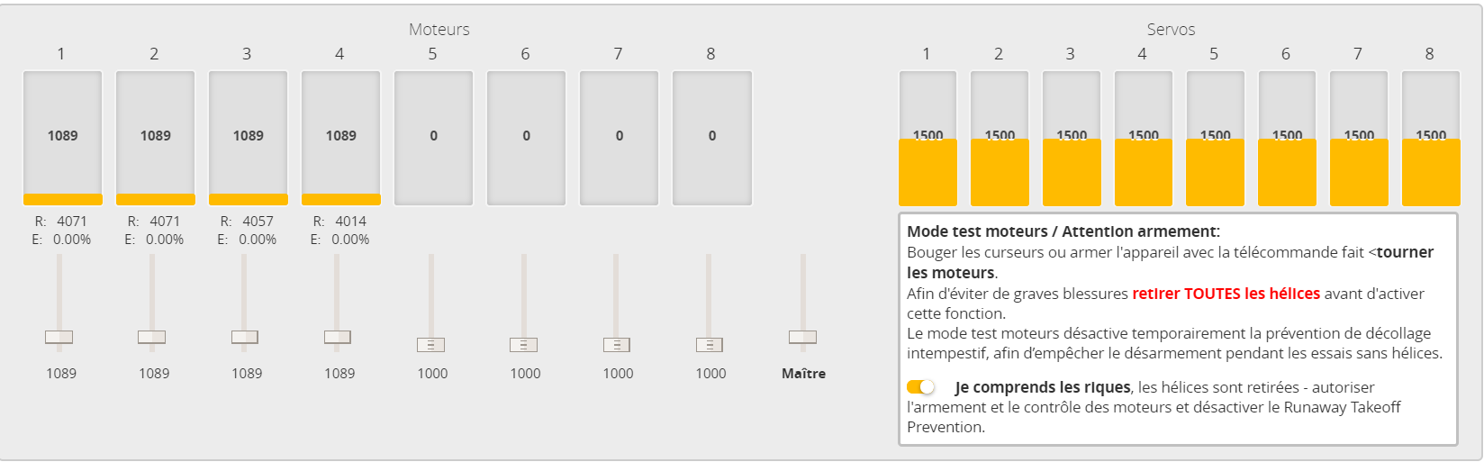 CONFIGURER LE FILTRE RPM FILTER DANS BETAFLIGHT – Domotics.fr – Le labo de Fanf